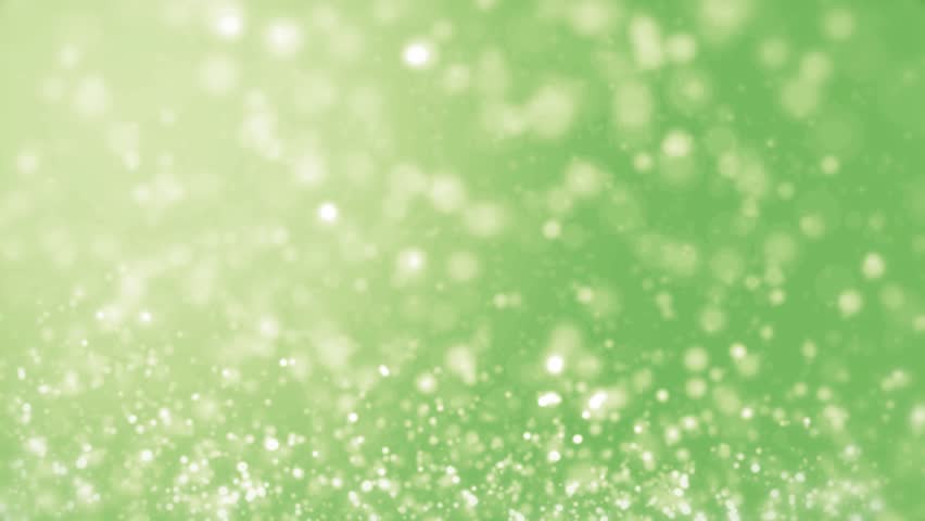 Elegant Green Background Abstract With Snowflakes. Christmas Animated ...