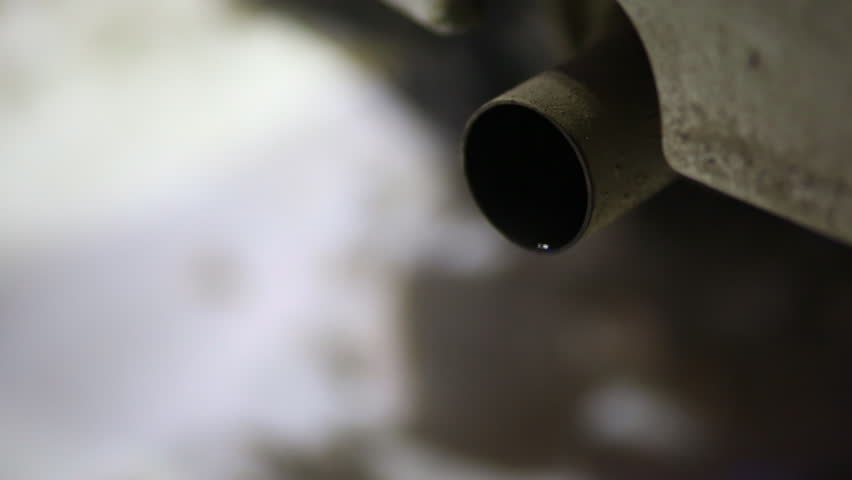 Machine Pipe Smoke Condensate Water Stock Footage Video (100% Royalty ...