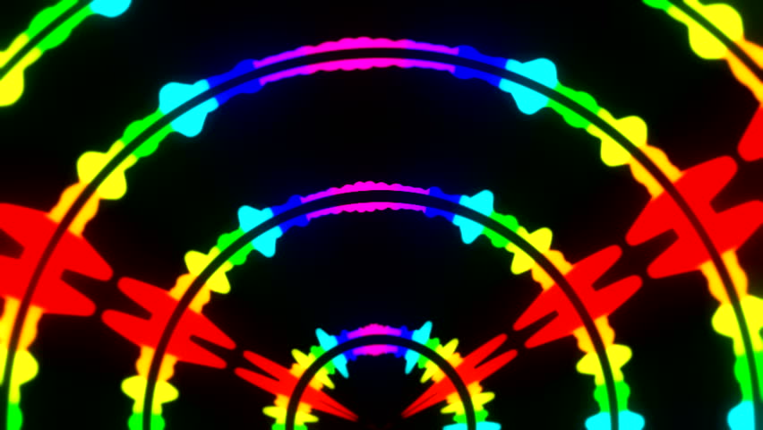 Colorful Musical Bar Sound-waves ( Stock Footage Video (100% Royalty ...