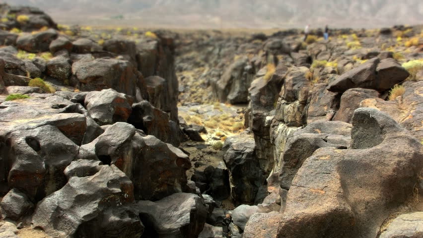 Volcanic Rock Formation 05 Fossil Stock Footage Video (100% Royalty ...