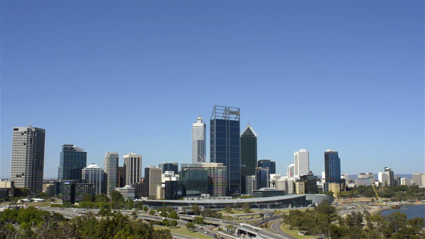 Skyline and Cityscape view of Perth, Australia image - Free stock photo ...