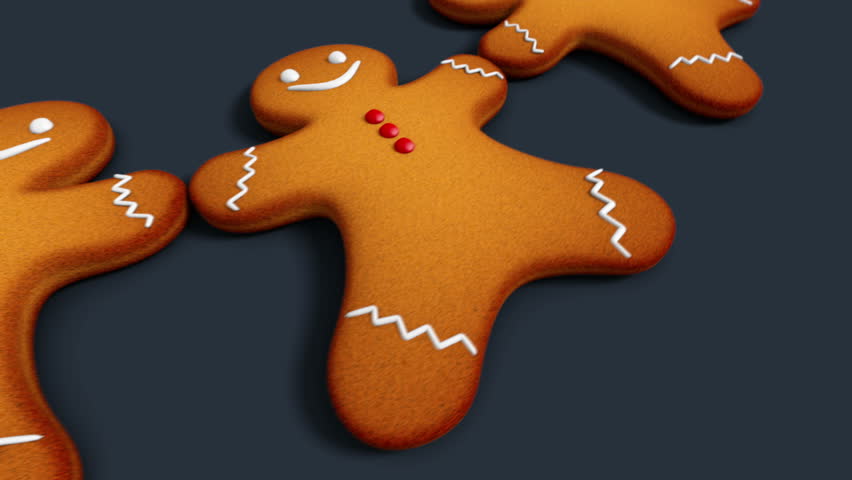 Gingerbread Man Is A Cookie Made Of Gingerbread Made In Shaped Of Funny ...