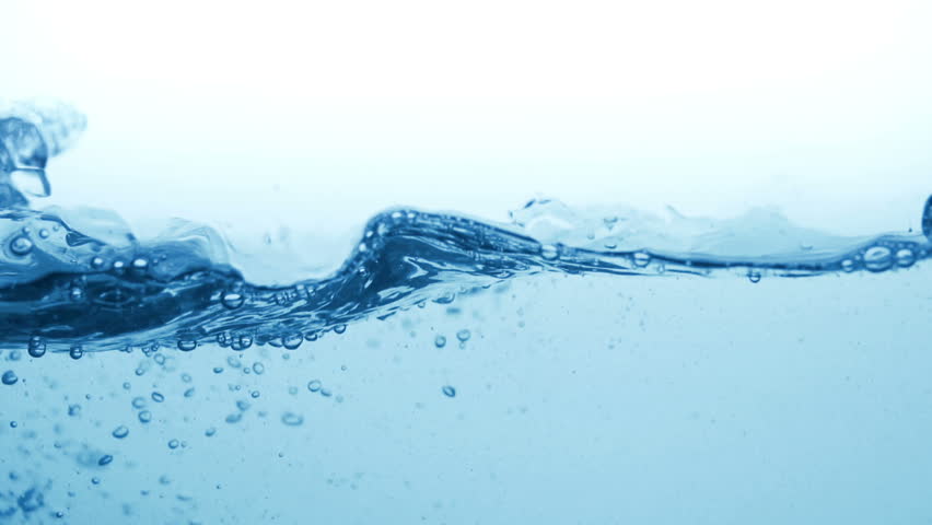 Water Flow (cg Slow Motion Water With Alpha Matte, Full Hd) Stock ...