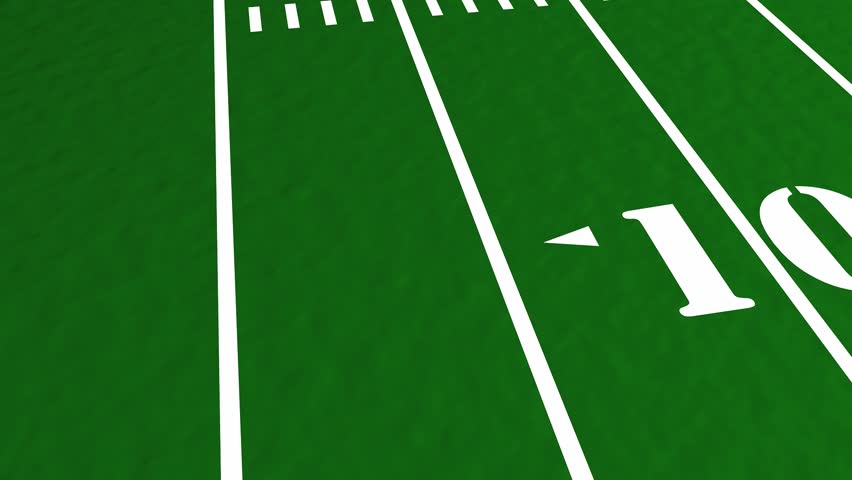 HD Gridiron Loop - Football Field Moves To The Left Seamlessly In HD ...