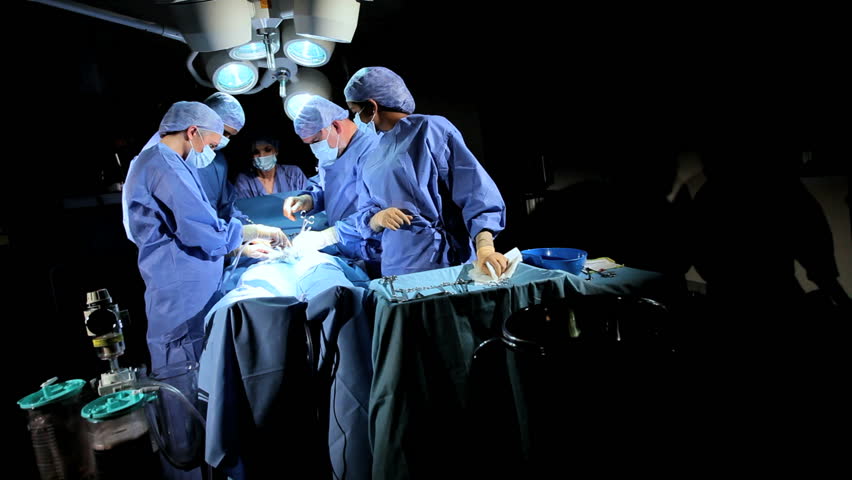 Stock video of medical students in training assisting surgeon | 3782438 ...