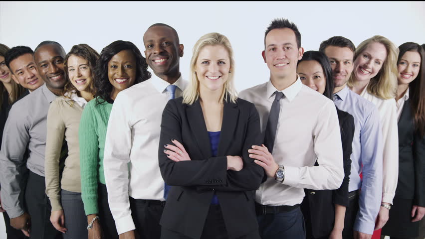 Business People Group Standing Together In Unity Stock Footage Video ... Business People Group Standing Together In Unity Stock Footage Video ...