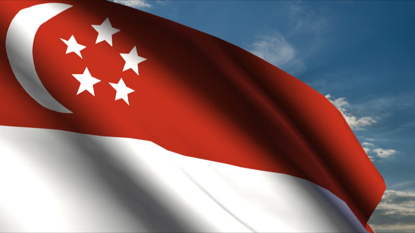 Flag Of Singapore (seamless) Stock Footage Video 2434661 | Shutterstock