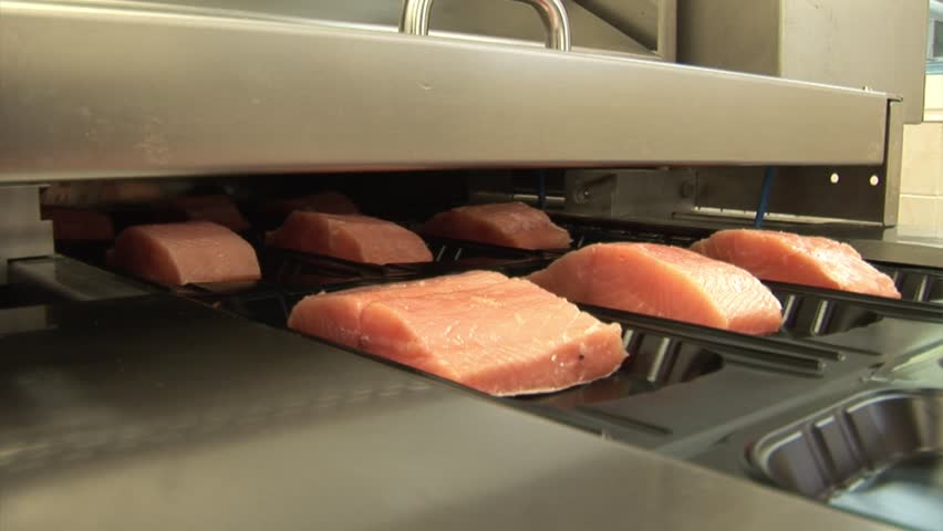 Vacuum Packing Red Fish (trout, Stock Footage Video (100% Royalty-free ...