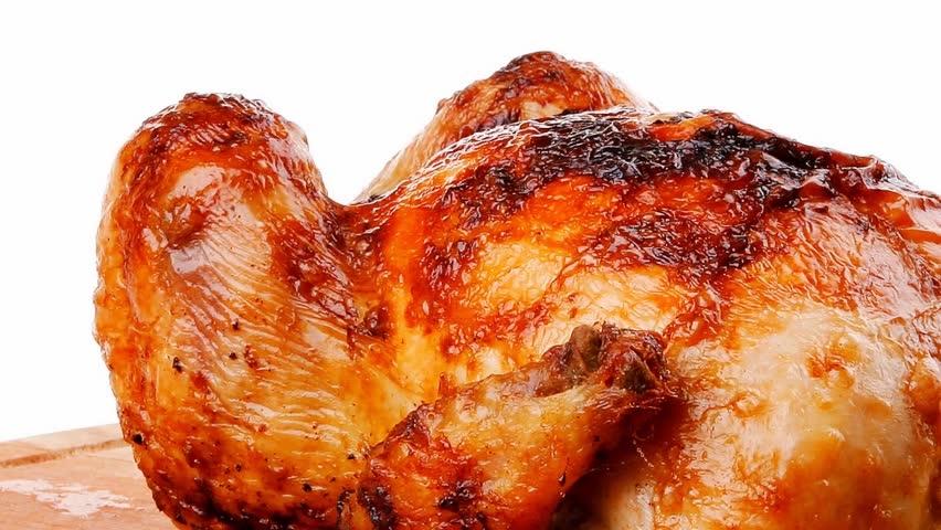 Stock video of poultry : fresh grilled whole chicken | 3882788 ...