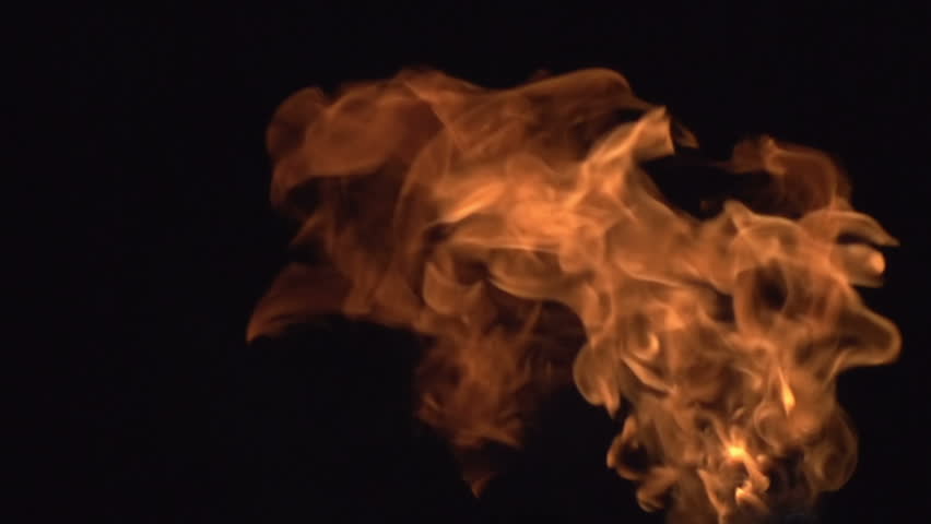 Fire In The Alpha Channel. Set Of 9 Scenes Flashes Of Flame On A ...