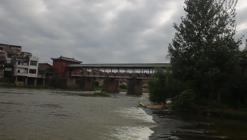 Old Town of Lichuan County, Stock Footage Video (100% Royalty-free ...