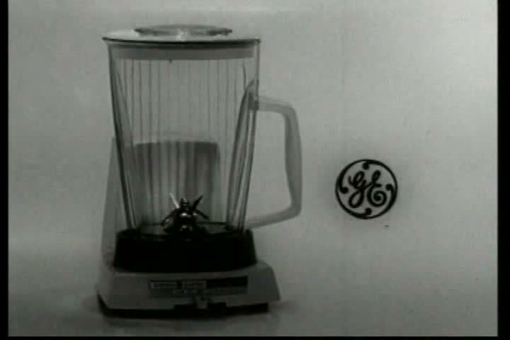 1960s - General Electric Blender Stock Footage Video (100% Royalty-free ...