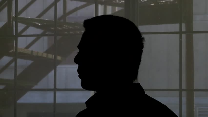 Anonymous Young Man Being Interviewed. Stock Footage Video (100% ...