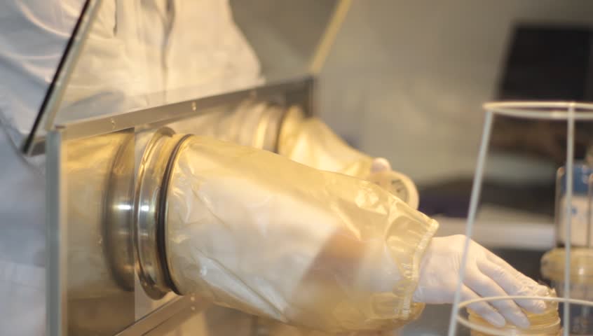 Close-up Of Quartz And Glass Welding Made With Gas High Temperature ...