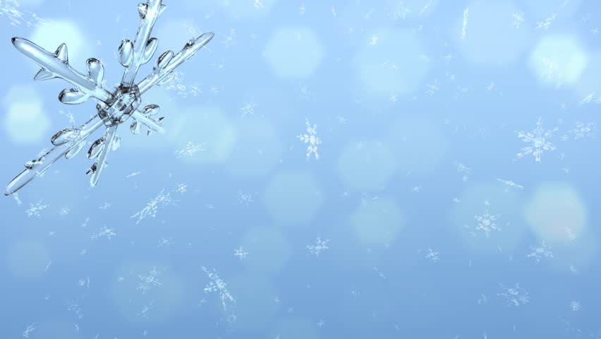 The Background Of Snow Flare Falling For Christmas Theme Stock Footage ...