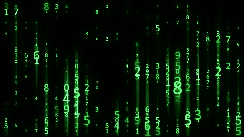 Matrix Numbers Stock Footage Video | Shutterstock