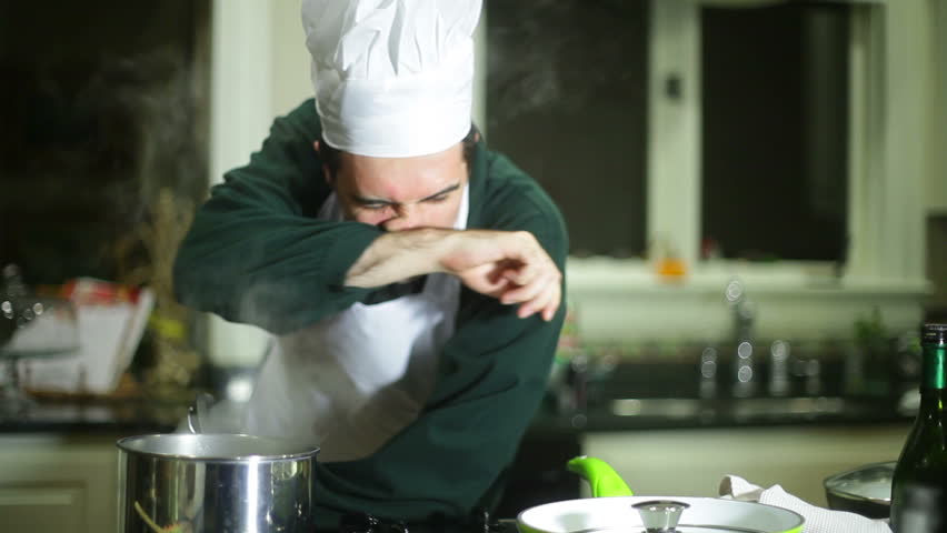 Chef Spitting In Food Stock Footage Video 5036591 | Shutterstock