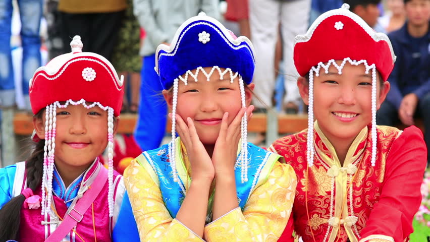 Stock video of ulaanbaatar, mongolia - july 2013: mongolian | 5075738 ...