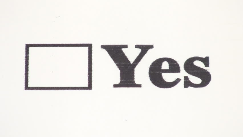Checkbox Yes Or No Stock Footage Video 1777184 | Shutterstock