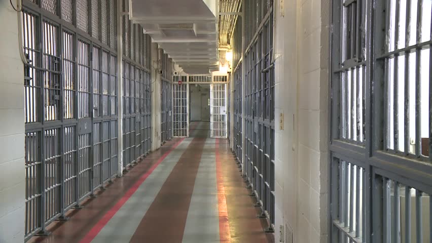 Prison Jail Cell Behind Bars 스톡 동영상 비디오(100% 로열티프리) 5329478 | Shutterstock