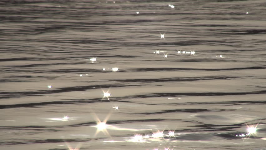 Sunlight Reflection in River, Star Stock Footage Video (100% Royalty ...