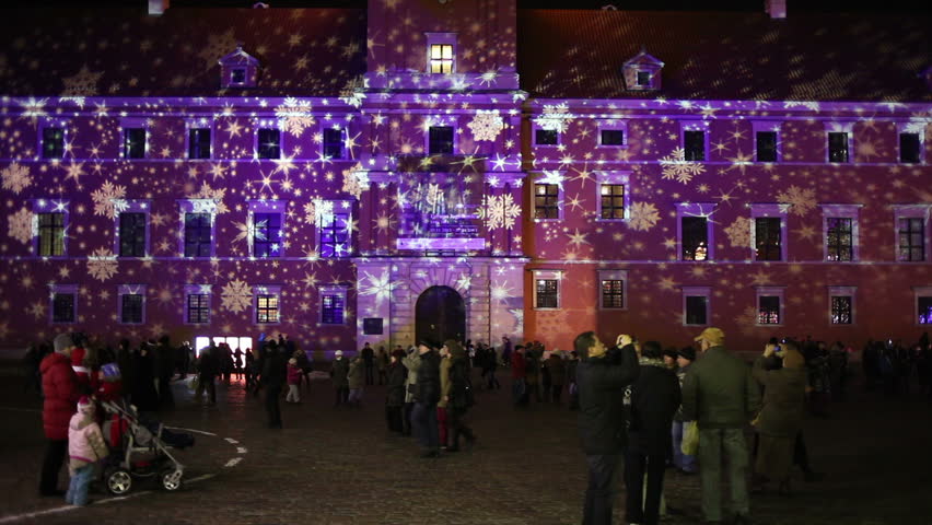 Warsaw - December 30: Royal Stock Footage Video (100% Royalty-free ...