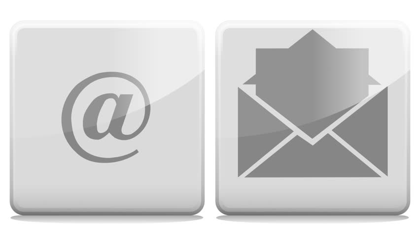 Stock video of mail alpha channel clean large icons with | 5499428 ...