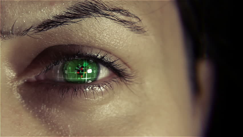 Bionic Eye Implant with Heads Stock Footage Video (100% Royalty-free ...