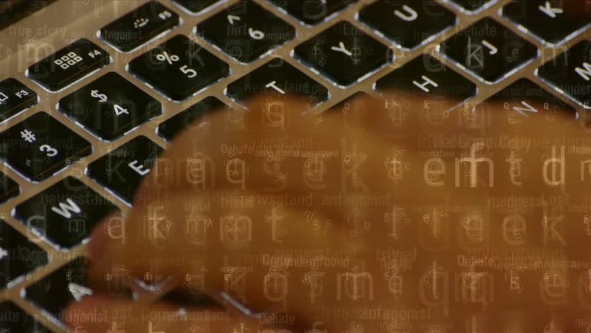 Writing Computer Code,typing Laptop Keyboard,computer Stock Footage ...