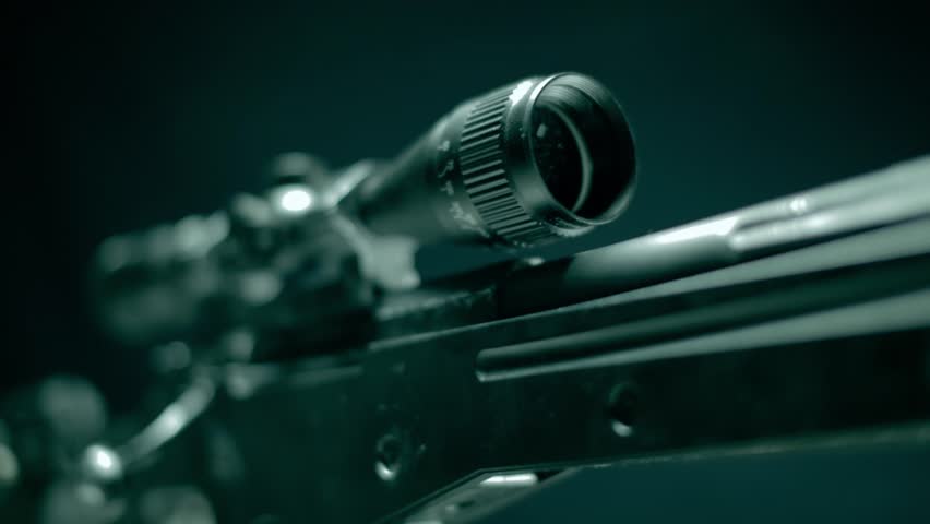 Sniper Riffle Scope L115a3 Stock Footage Video (100% Royalty-free ...