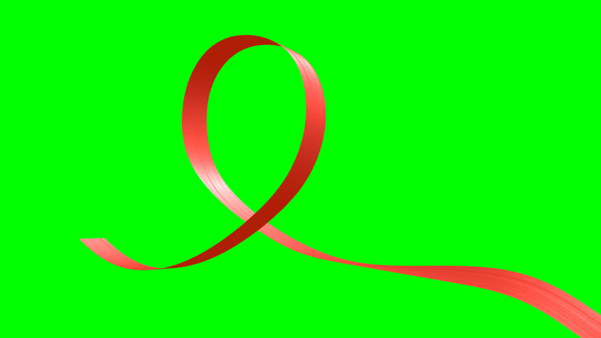 Stock video of red ribbon moving in the shape | 6385058 | Shutterstock
