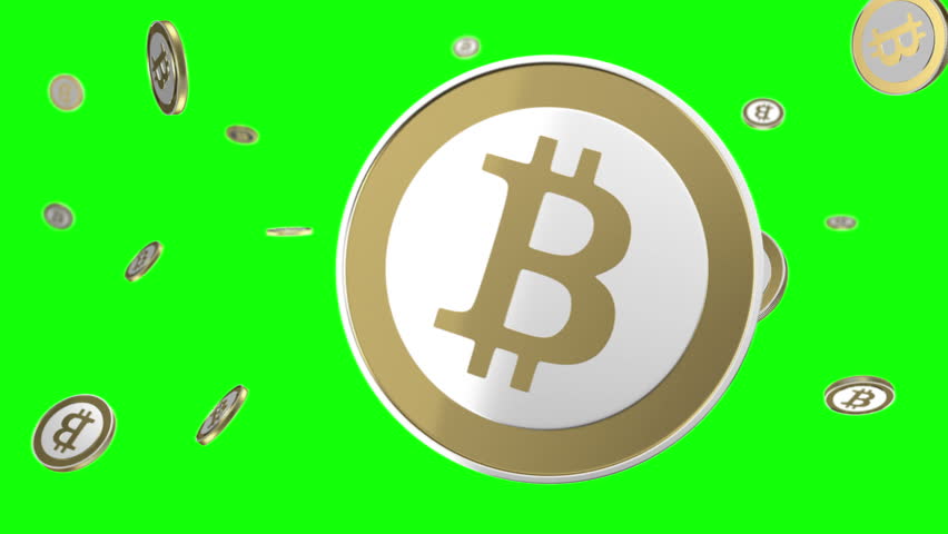 Bitcoin Animation - Cryptography Digital Currency Coin Stock Footage ...