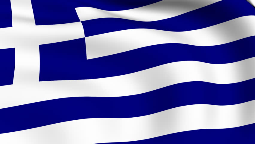 3D Waving Greece Flag Background Blue And White Colors, Europe. Stock ...