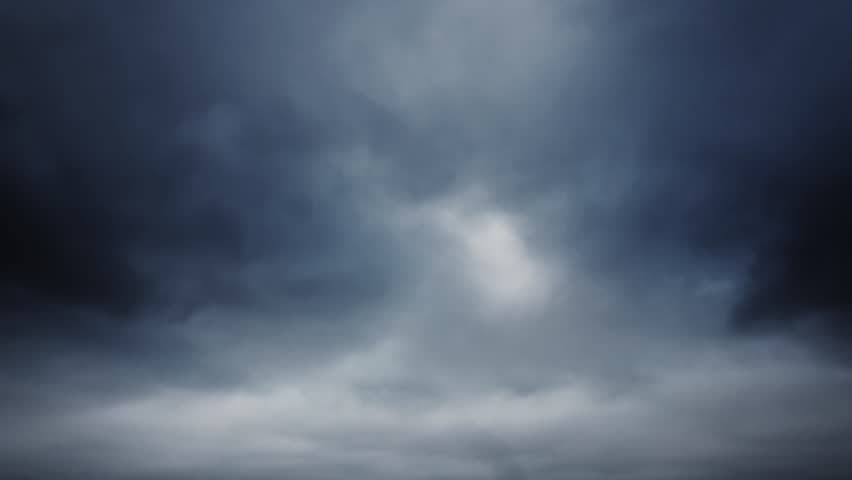 Grunge Storm Clouds Motion Background. Stock Footage Video (100% ...