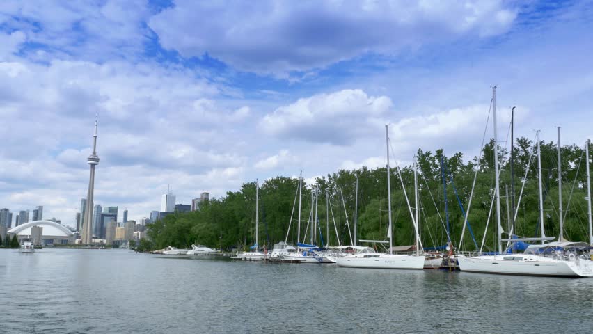 Marina in Toronto, Ontario, Canada image - Free stock photo - Public ...