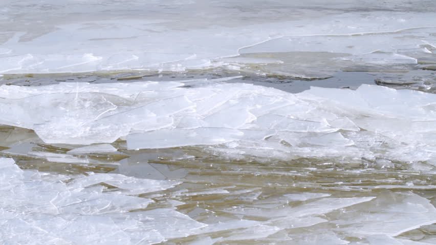 Ice Started to Thaw from Stock Footage Video (100% Royalty-free) 704098 ...