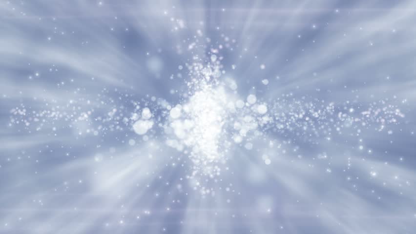 1080p Seamless Loop Features A Deep Blue Sky Over A Snowy Landscape ...