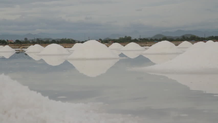 Piles of Salt in Both Stock Footage Video (100% Royalty-free) 7554508 ...