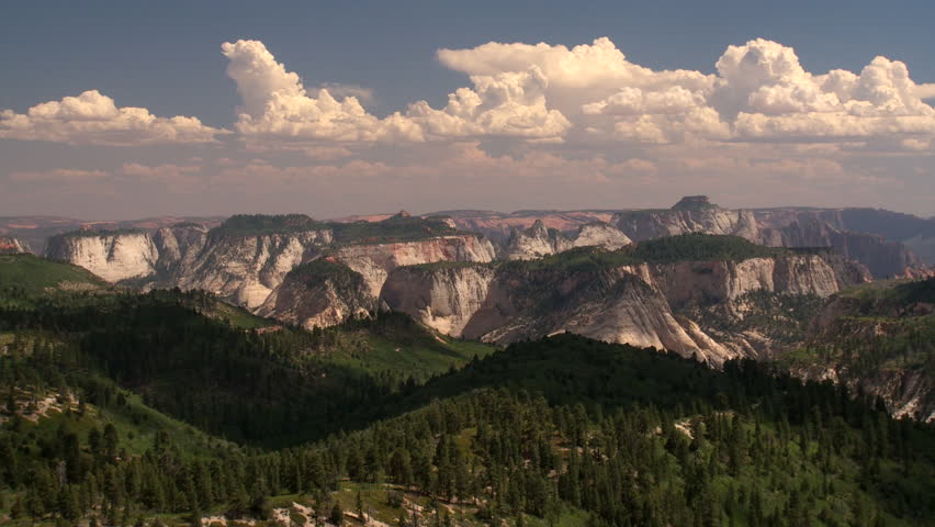 Zion National Park, Lava Point Overlook Stock Footage Video 7632244 ...
