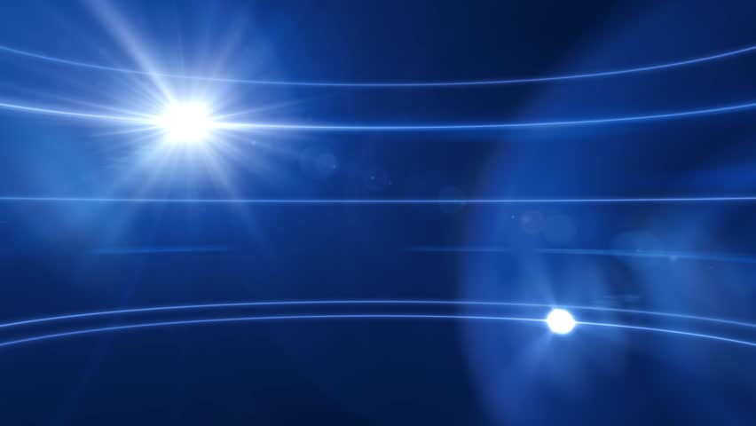Ultra HD 4K Abstract Motion Blue Background With Lens Flares Стоковые ...
