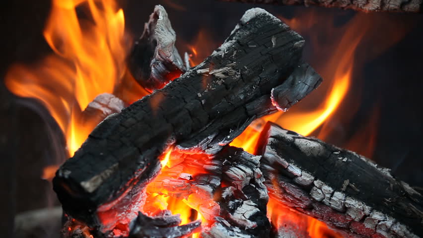 Campfire Fire Loop Hd 1080p Stock Footage Video (100% Royalty-free ...