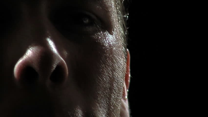 Desperate And Sad Man Looking At The Camera: Darkness, Loneliness ...