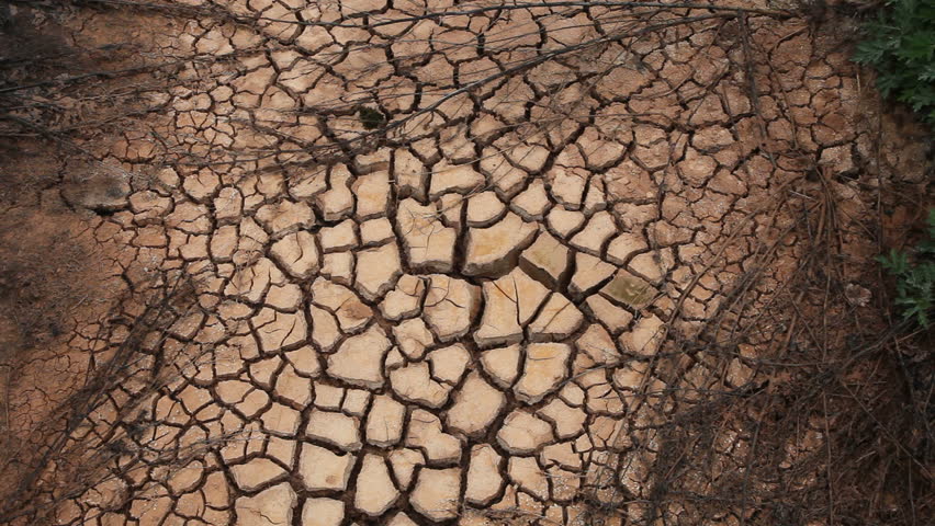 Soil Erosion. Cracks On the Stock Footage Video (100% Royalty-free ...