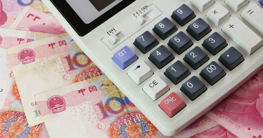 4k Money Renminbi (rmb) 100 Stock Footage Video (100% Royalty-free ...