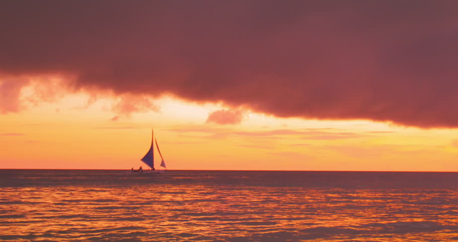 Peaceful Summer Seascape Background with Stock Footage Video (100% ...