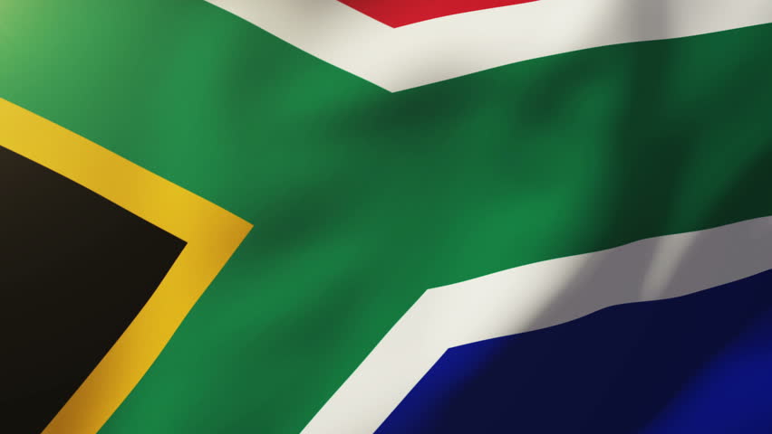 Stock Video Of South Africa Flag Waving In The 9464258 Shutterstock