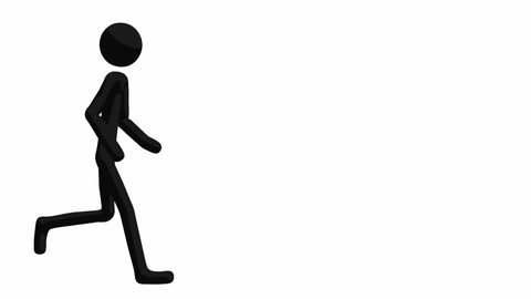 Running Stick Figure Animation