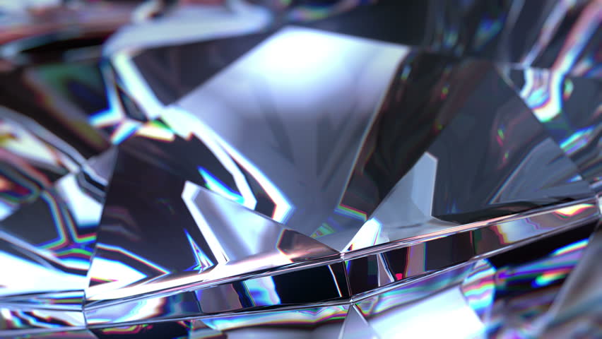 Stock video of slowly rotating diamond, close up. beautiful | 9852188 ...